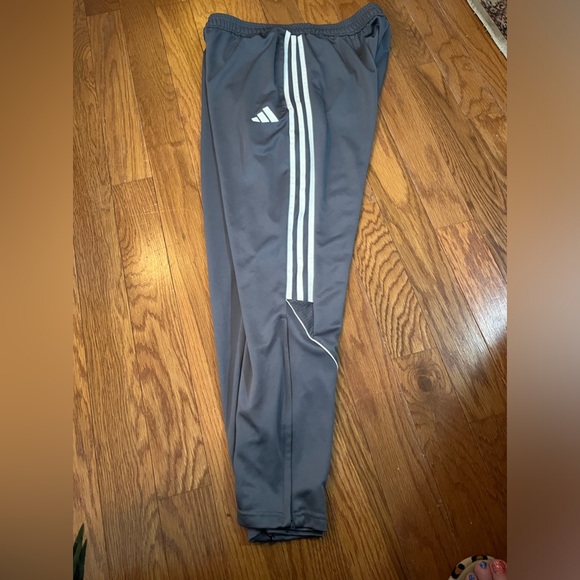 adidas | Pants | Adidas Aeroready Athletic Track Pants With Zipper Leg ...